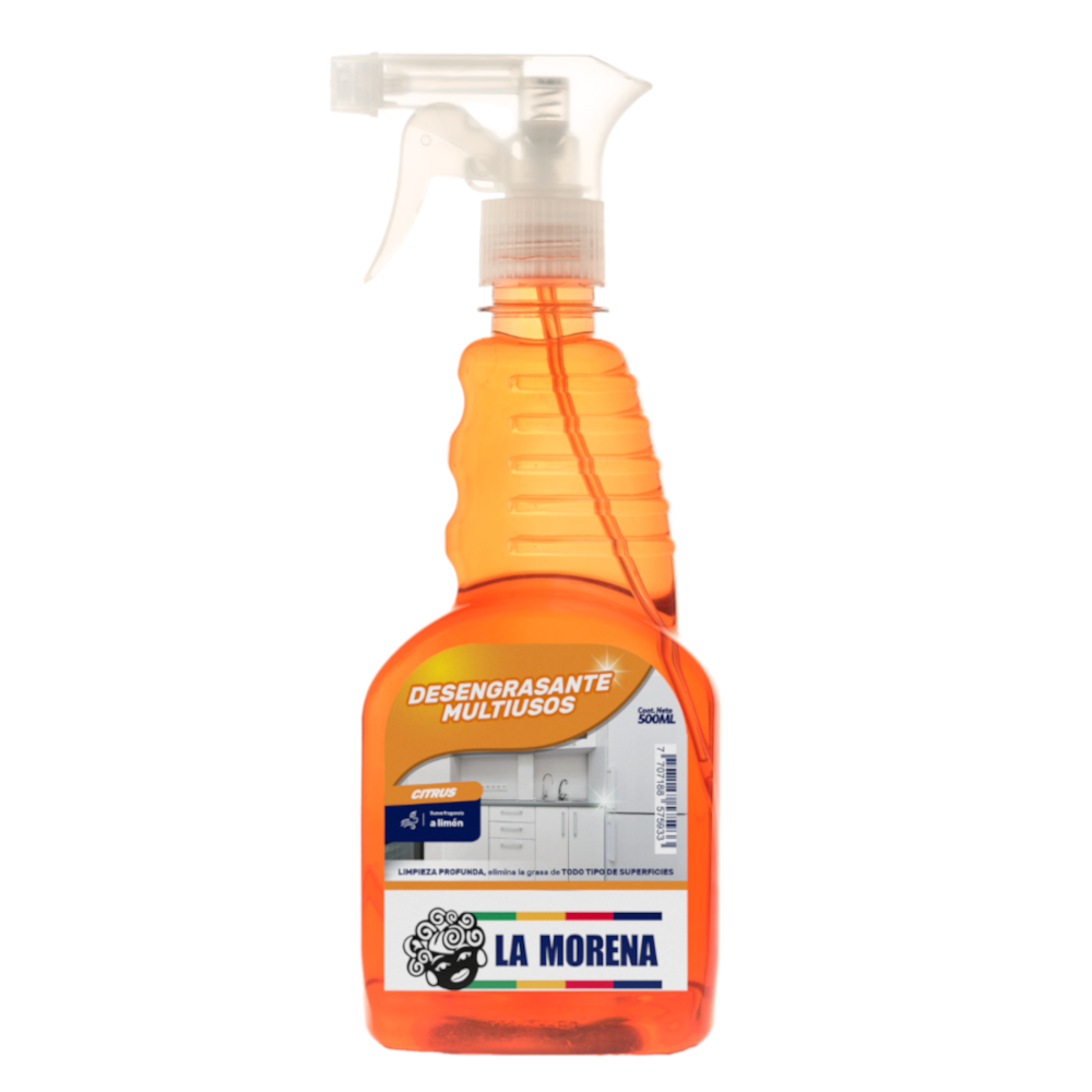 Limpiador Desengrasante Citrus Multiusos La Morena 500Ml | SuperBooM